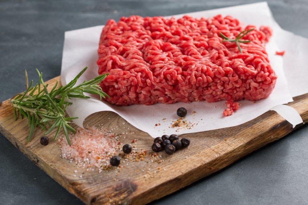 Ground Beef (80/20), 1 Pound - Johnson Natural Beef